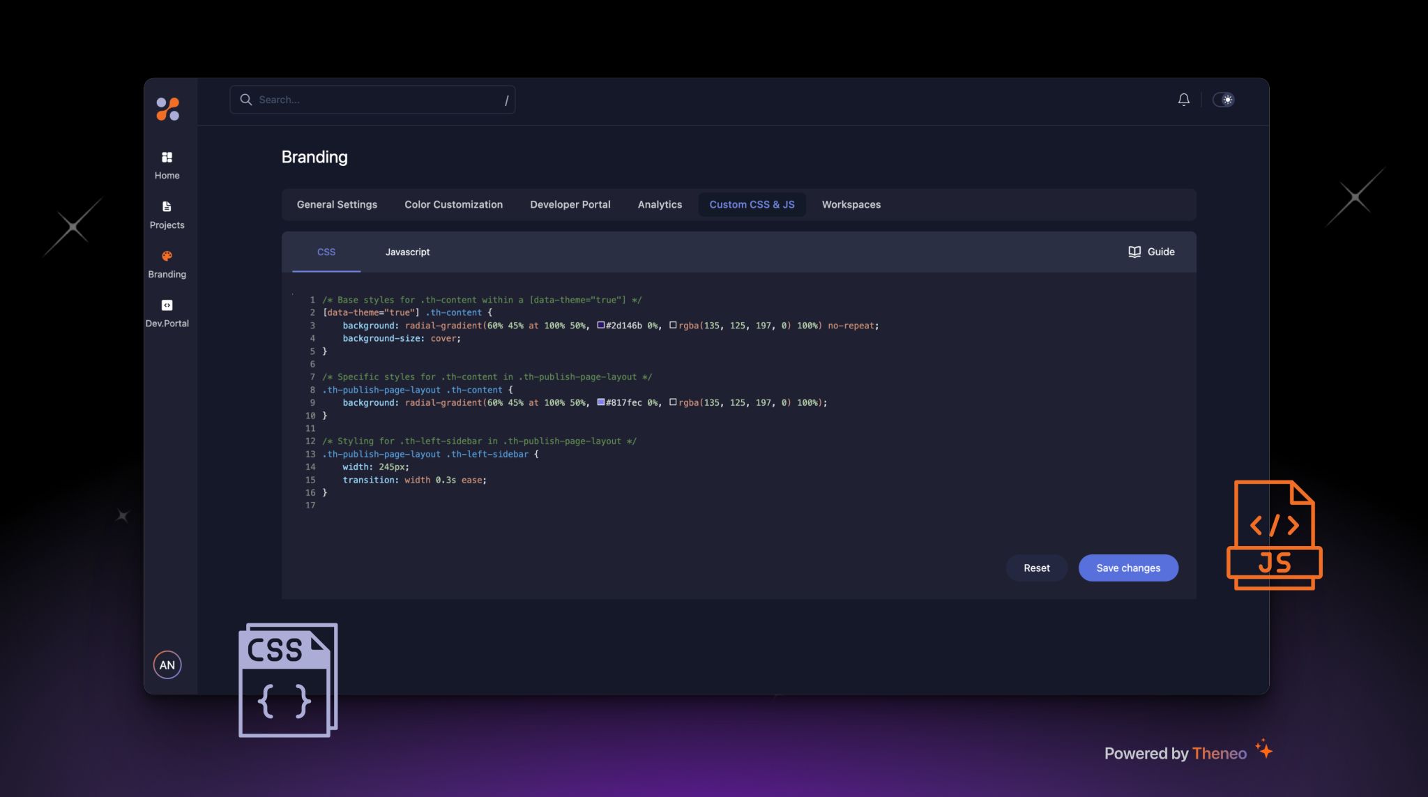 Theneo Developer Portal